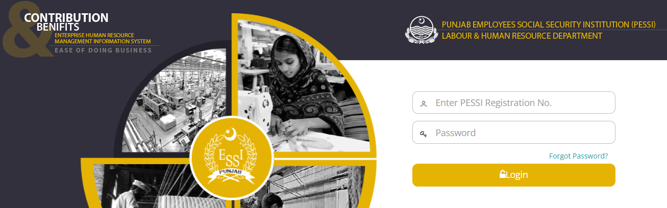 PESSI LOGIN | ehrmis.pessi.gop.pk - E-SyedHassan